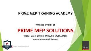 HVAC & MEP Training Courses in Calicut & Cochin, Kerala, India. | PPSX