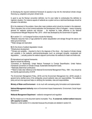 Enr cso network memo on the -draft-wetlands-policy-and draft-wetlands bill -10 sept2019 | PDF