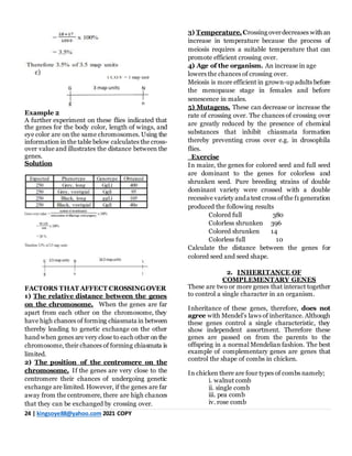 Enriched genetics notes 2021 @kingdom solutions | DOCX | Gardening ...