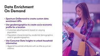 Data Enrichment Using Spectrum OnDemand | PPT