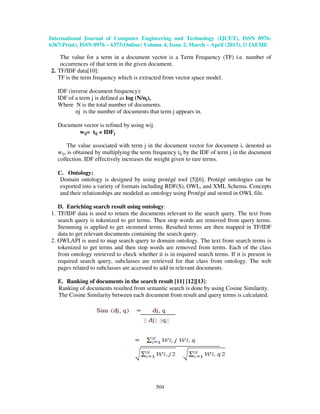 Enriching search results using ontology | PDF