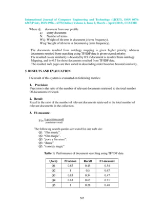 Enriching search results using ontology | PDF