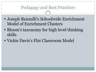 Enrichment 2.0 Gifted Education For The 21st Century | PPT