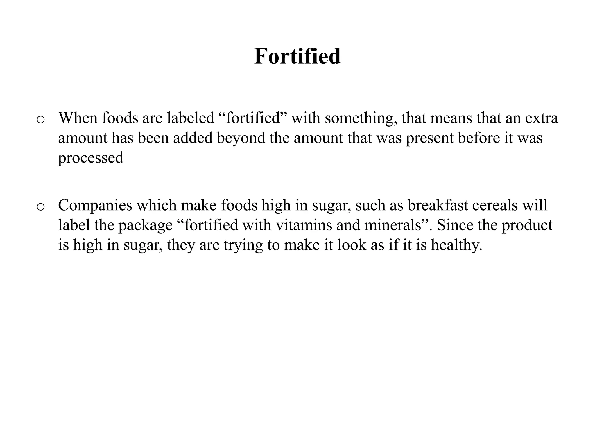 Enrichment and fortification | PPTX