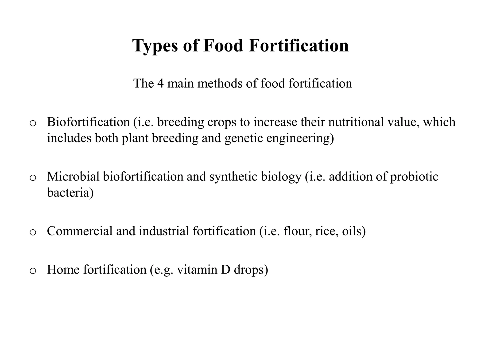 Enrichment and fortification | PPTX