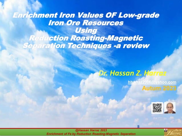 ENRICHMENT IRON BY REDUCTION ROASTING-MAGNETIC SEPARATION.pdf | Geology ...