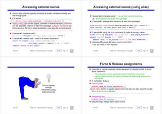 Enrichment lecture EE Technion (part B) on the subject of VHDL-2008 ...