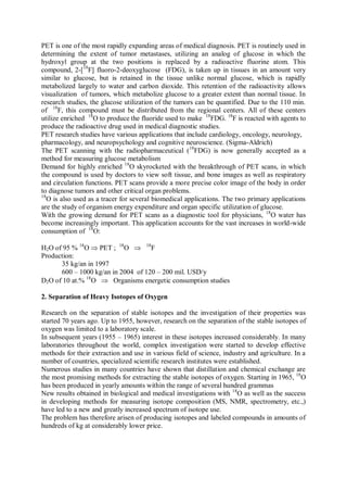 Enrichment of heavy oxygen isotopes | PDF