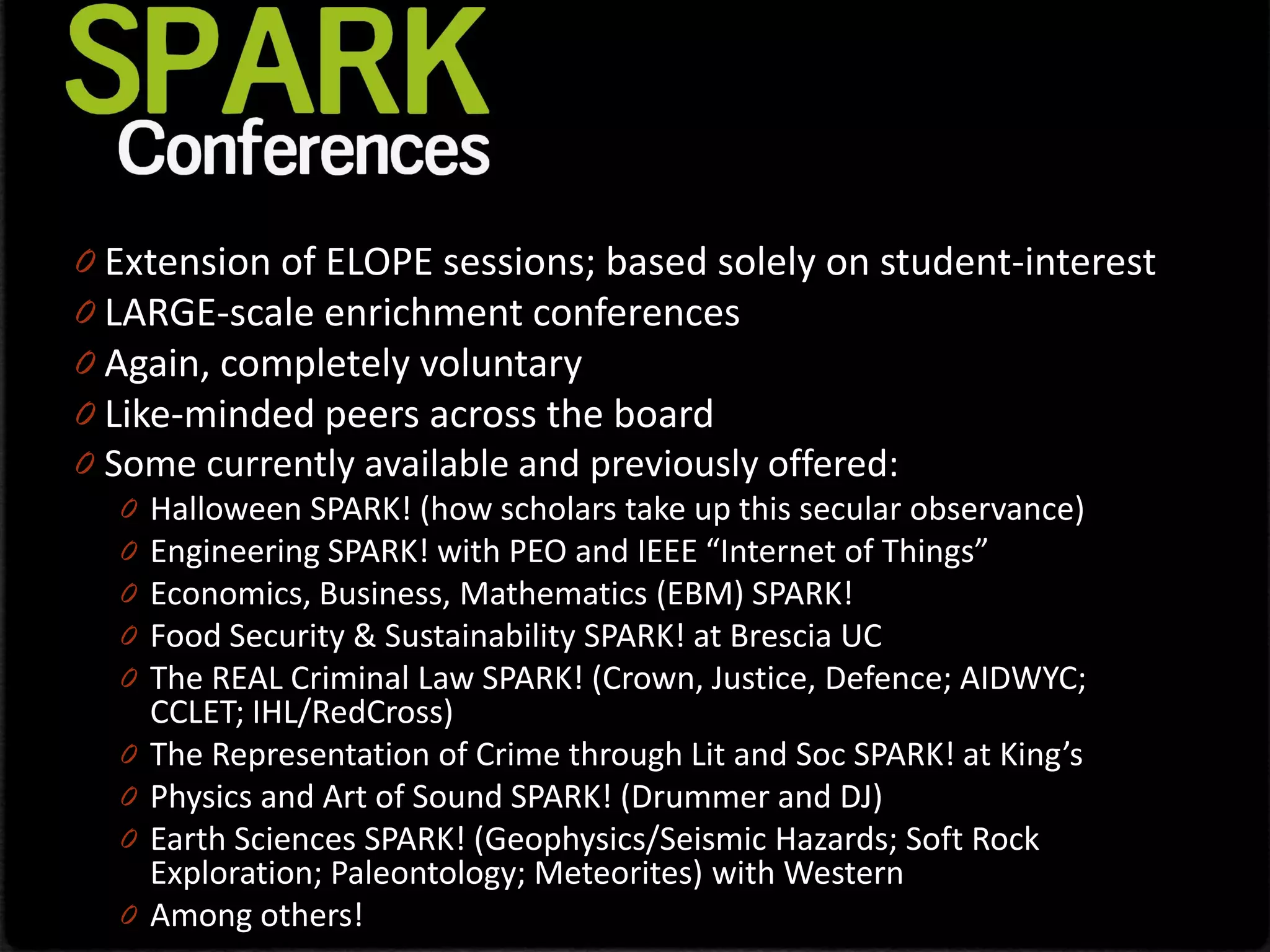 Secondary GATE Program: Parkside CI | PPT