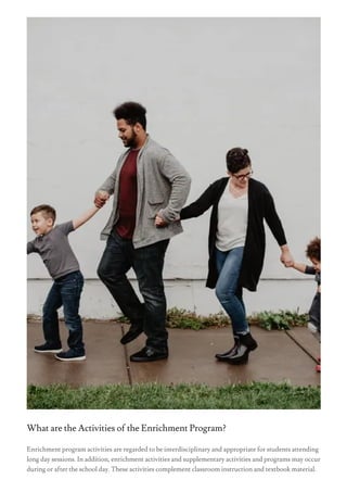 ENRICHMENT PROGRAM | PDF