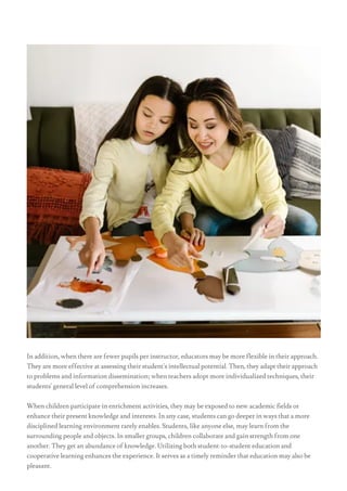 ENRICHMENT PROGRAM | PDF