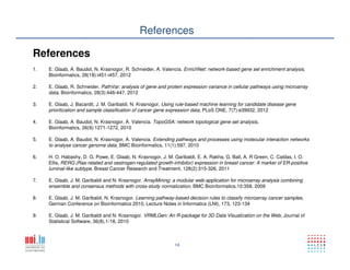 EnrichNet: Graph-based statistic and web-application for gene/protein set enrichment analysis | PPT