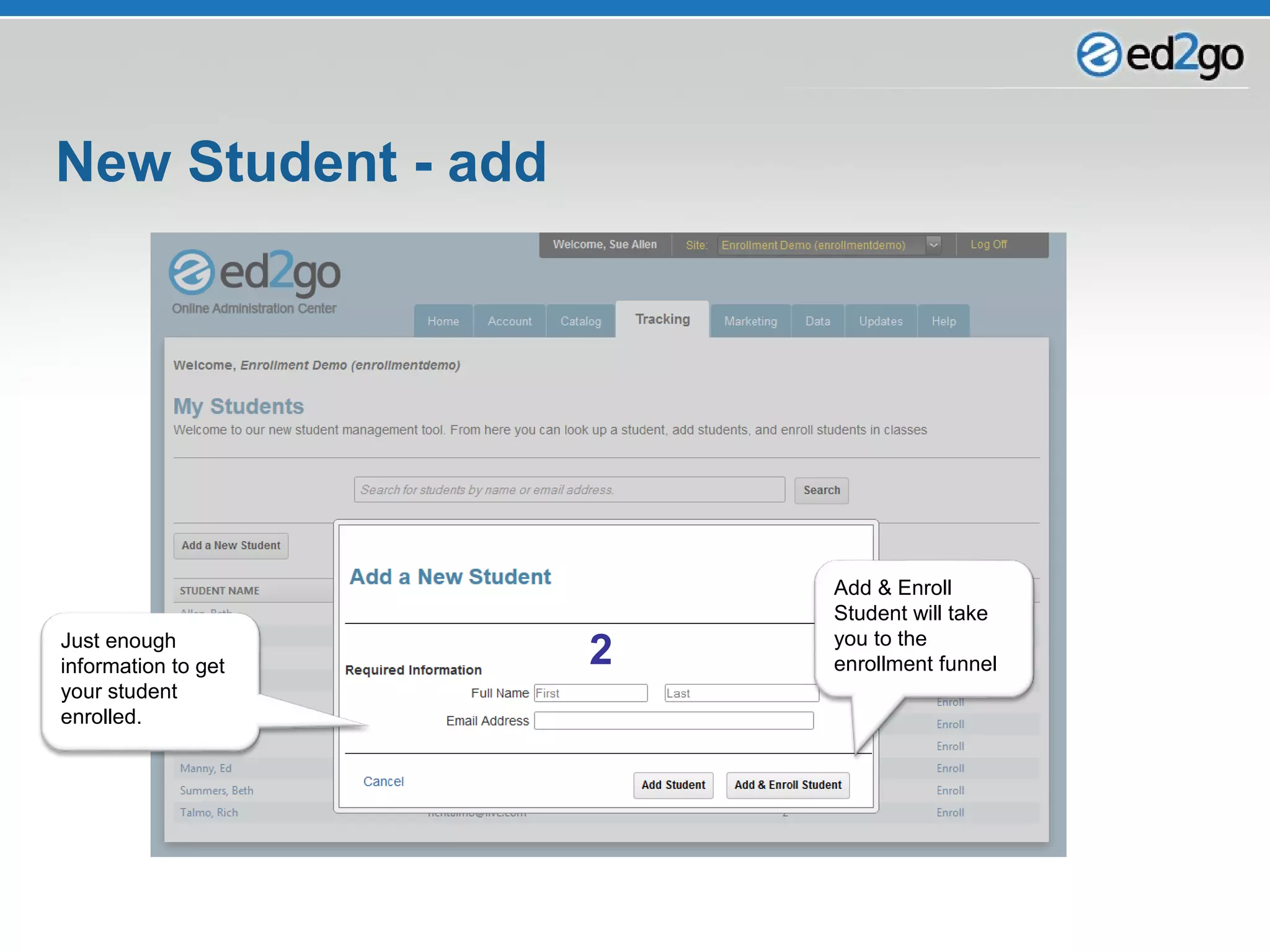 Student Enrollment tool | PPT