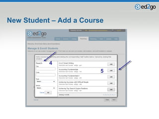 Student Enrollment tool | PPT