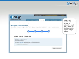 Student Enrollment tool | PPT