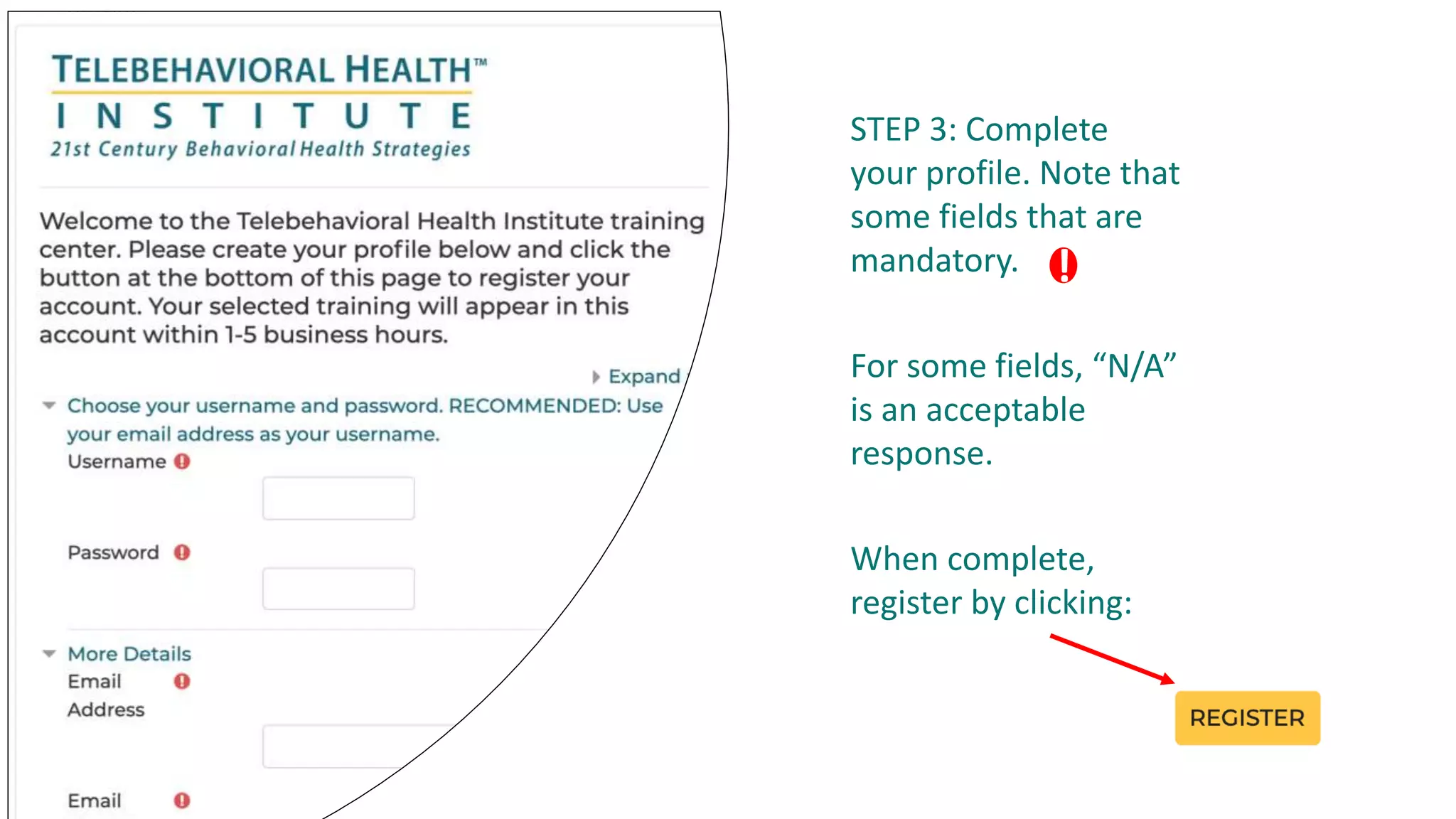 Enrolment Tutorial | PPTX