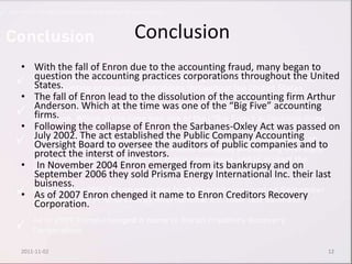Enron | PPTX