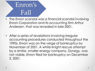 Enron | PPTX