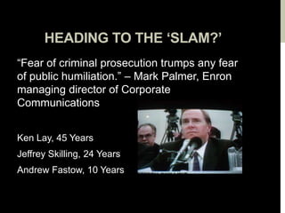 Enron PR: What Would You Do? | PPTX