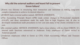 Case Study of Enron | PPTX