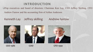 Case Study of Enron | PPTX