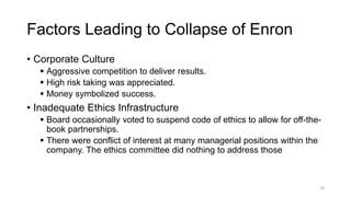 The Collapse of Enron | PPTX