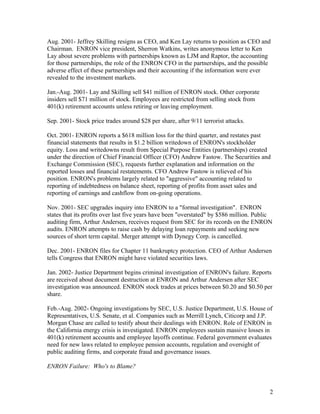 Enronacgrevised | DOC | Business Accounting & Finance | Business