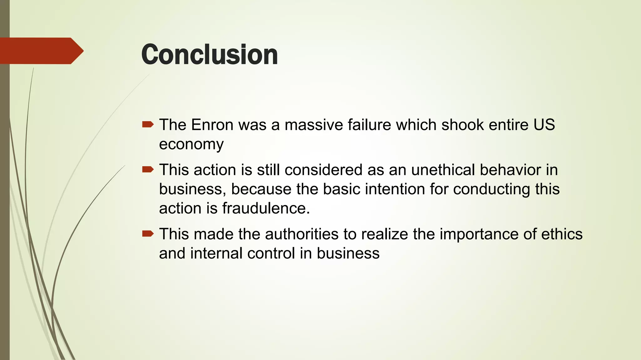 Enron case study | PPTX