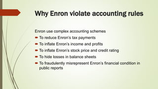 Enron case study | PPTX