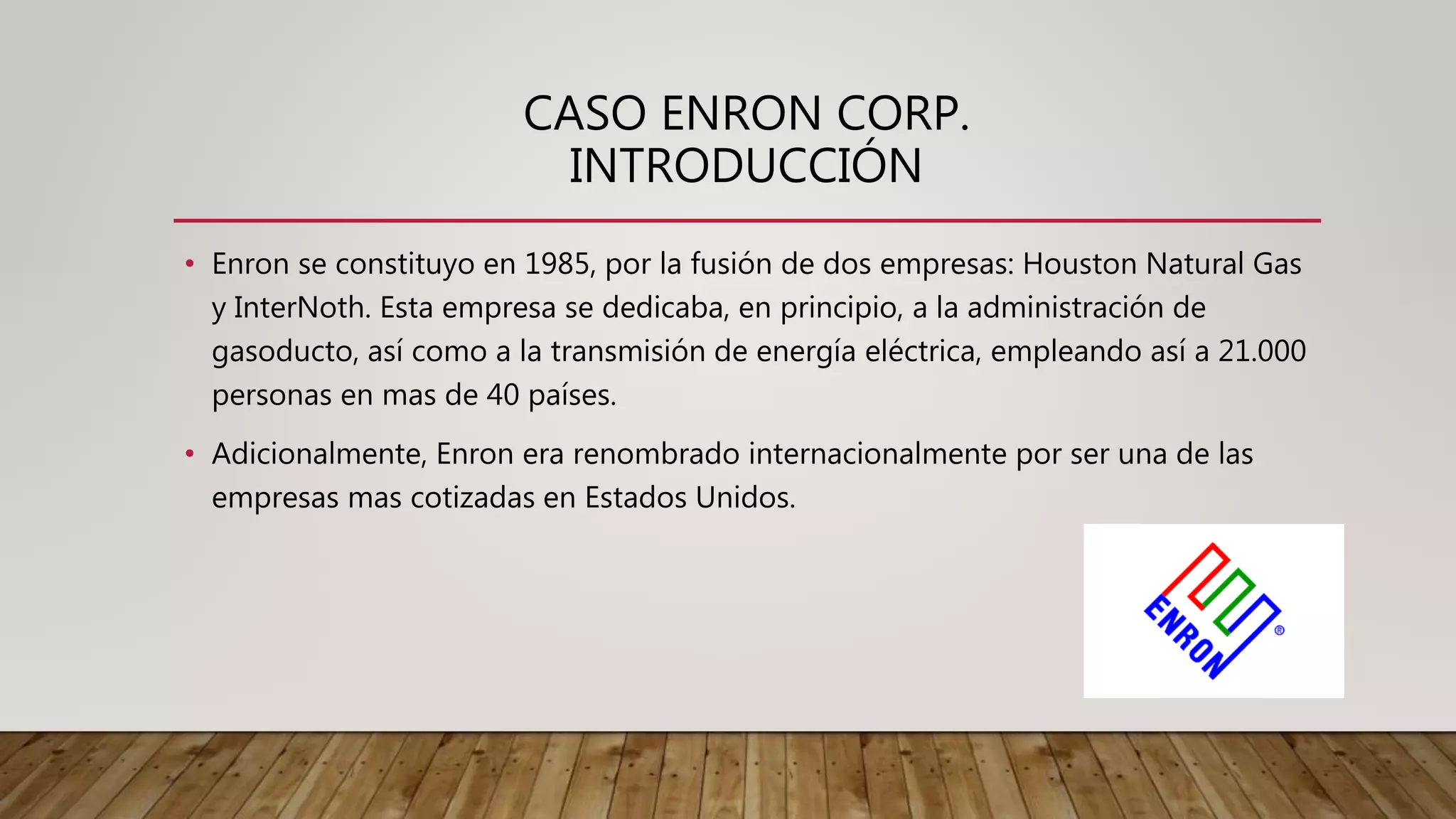 Caso Enron corp Ética para los negocios | PPTX | Business Accounting ...