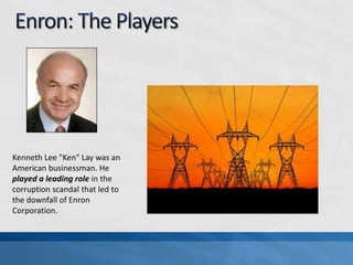Enron Scandal for Students | PPTX