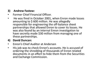 Enron ppt | PPT