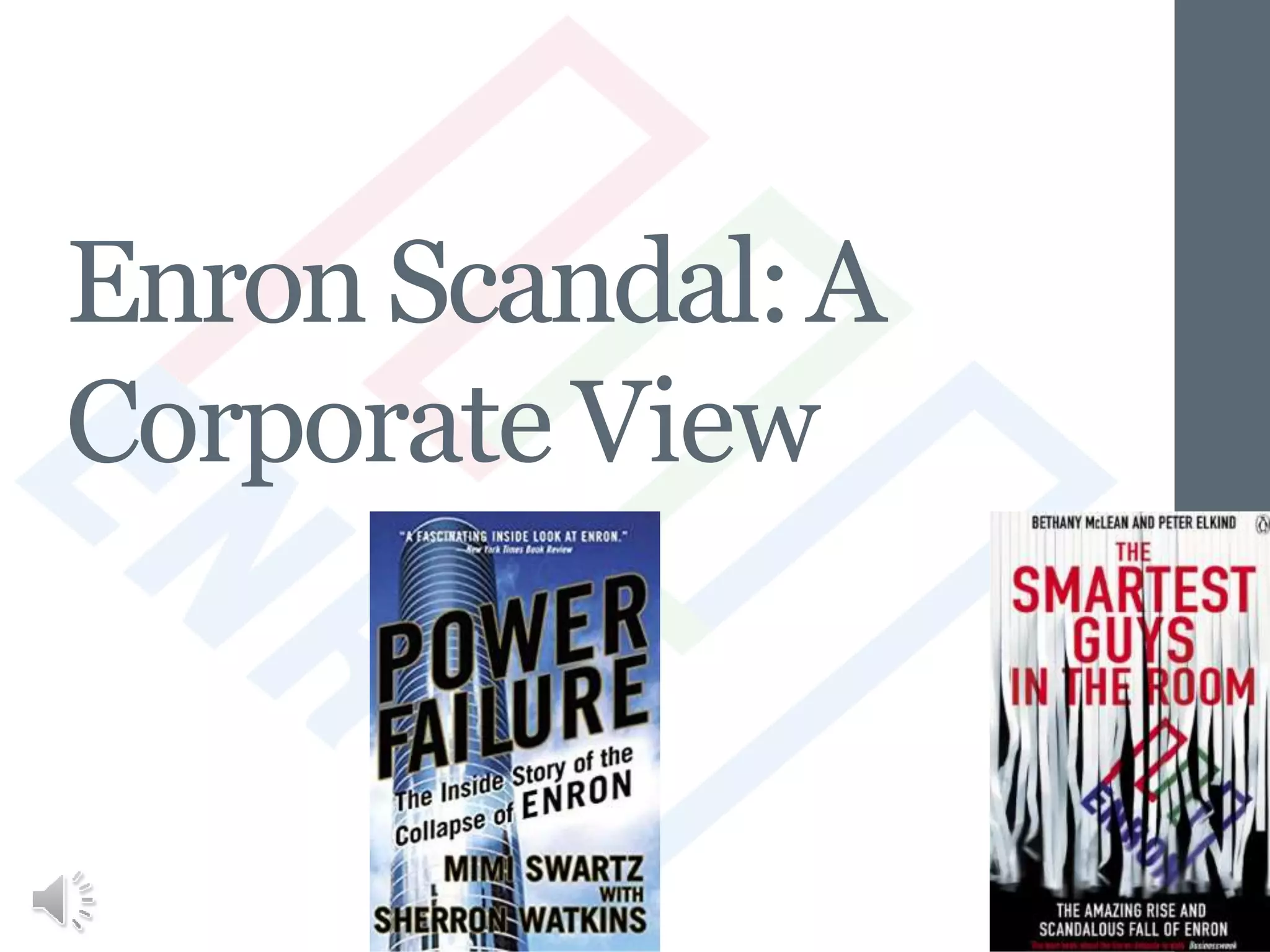 Enron scam | PPT