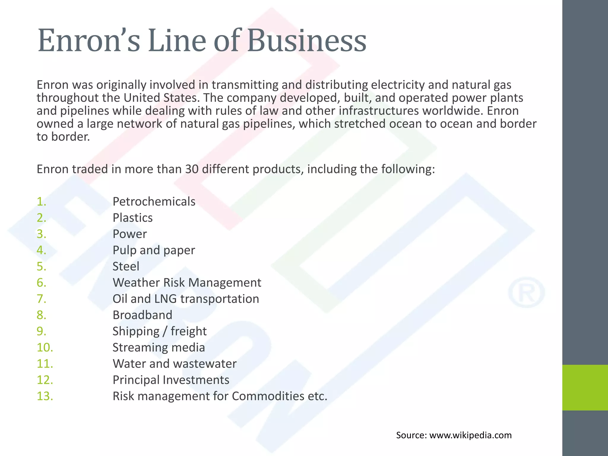 Enron scandal | PPTX