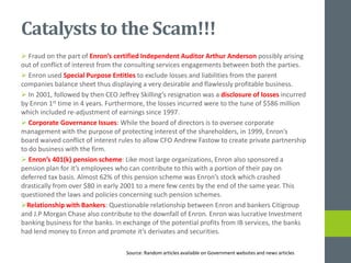Enron scandal | PPTX