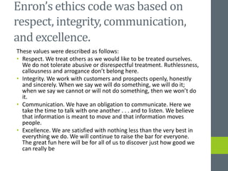 Enron scandal | PPTX