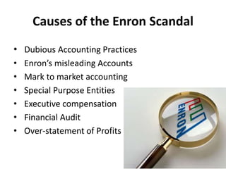 Enron scandal | PPTX