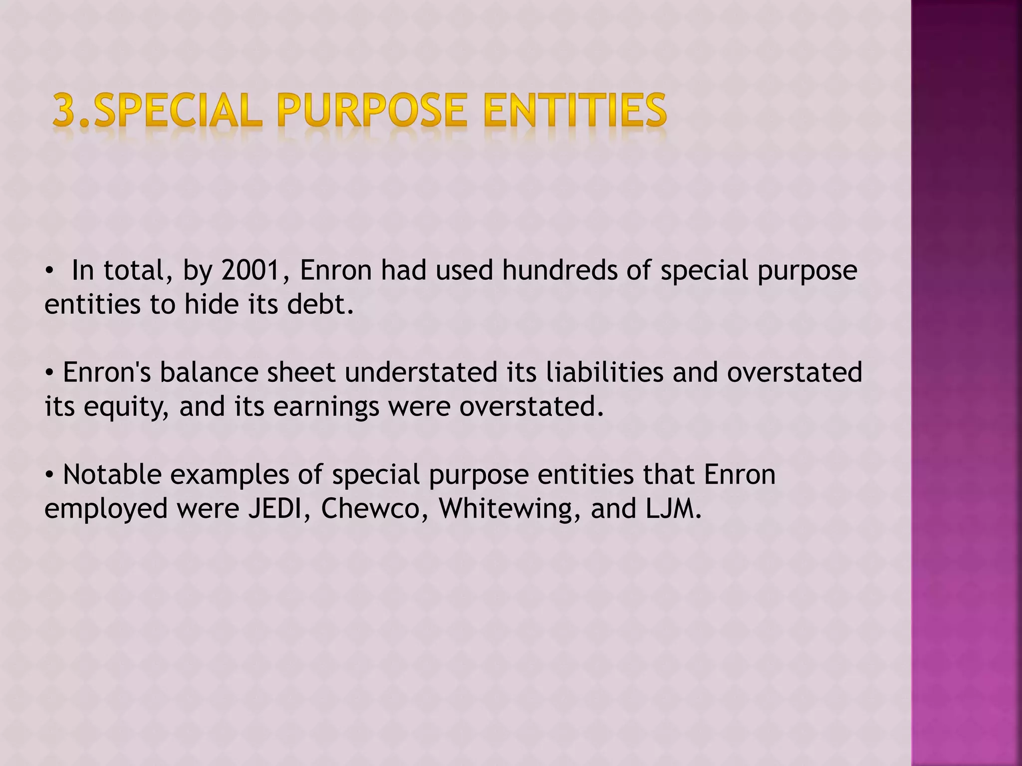 Enron scandal | PPTX