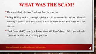 Enron scandal | PPTX