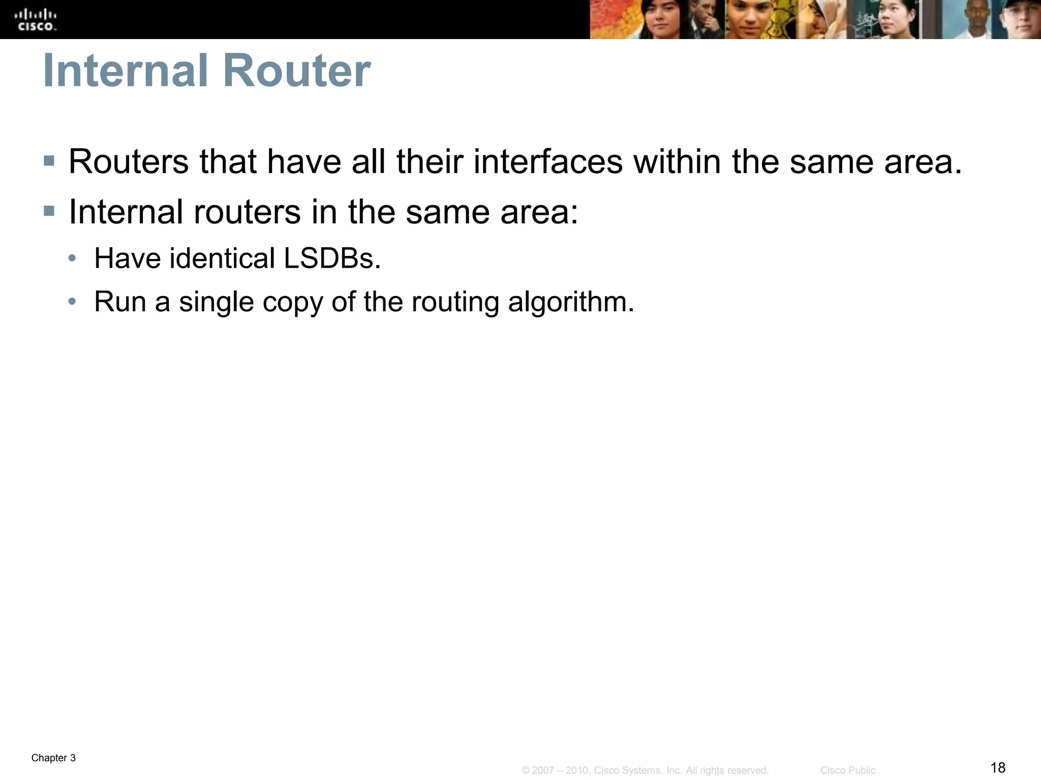 CCNP v6 Route: Implementing IP Routing Chapter 3 | PPT