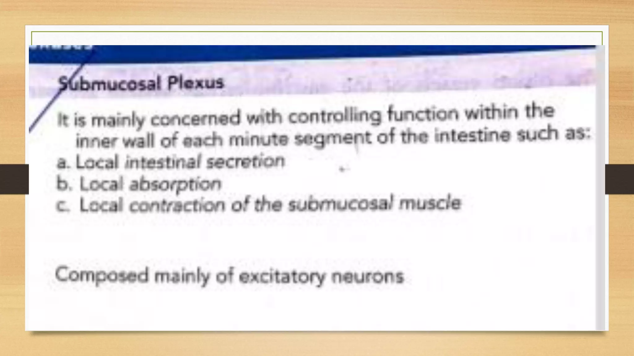 nerve supply of GIT | PDF