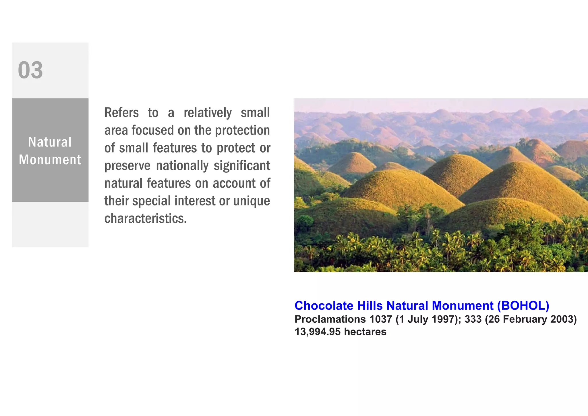 National Integrated Protected Areas System (NIPAS) Act and E (expanded ...