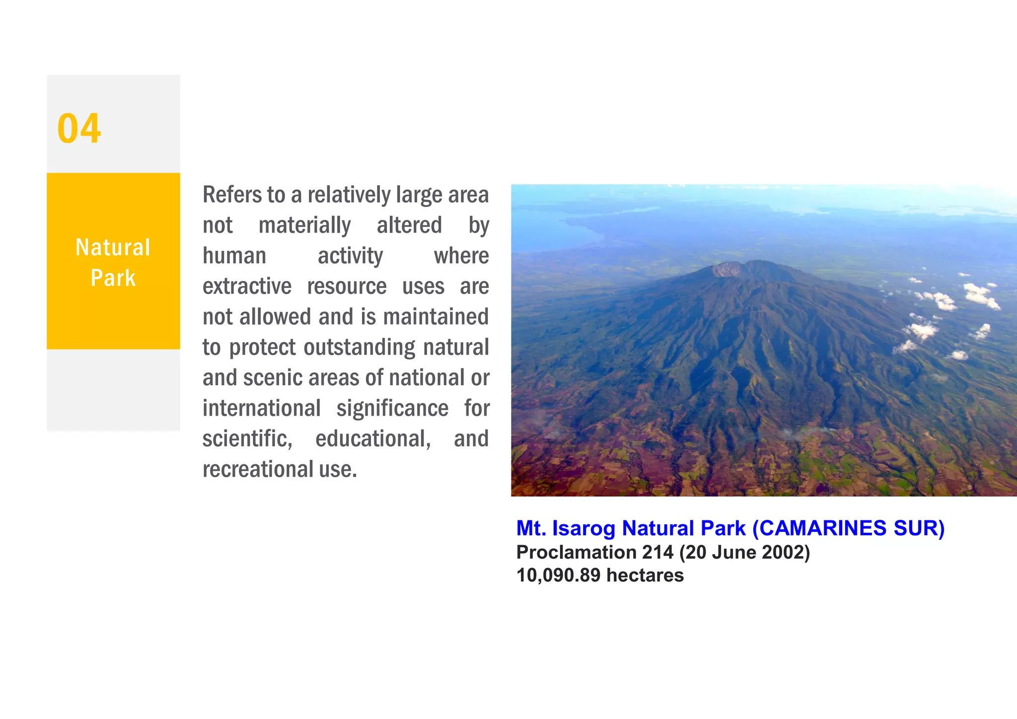 National Integrated Protected Areas System (NIPAS) Act and E (expanded) - NIPAS Act of the ...