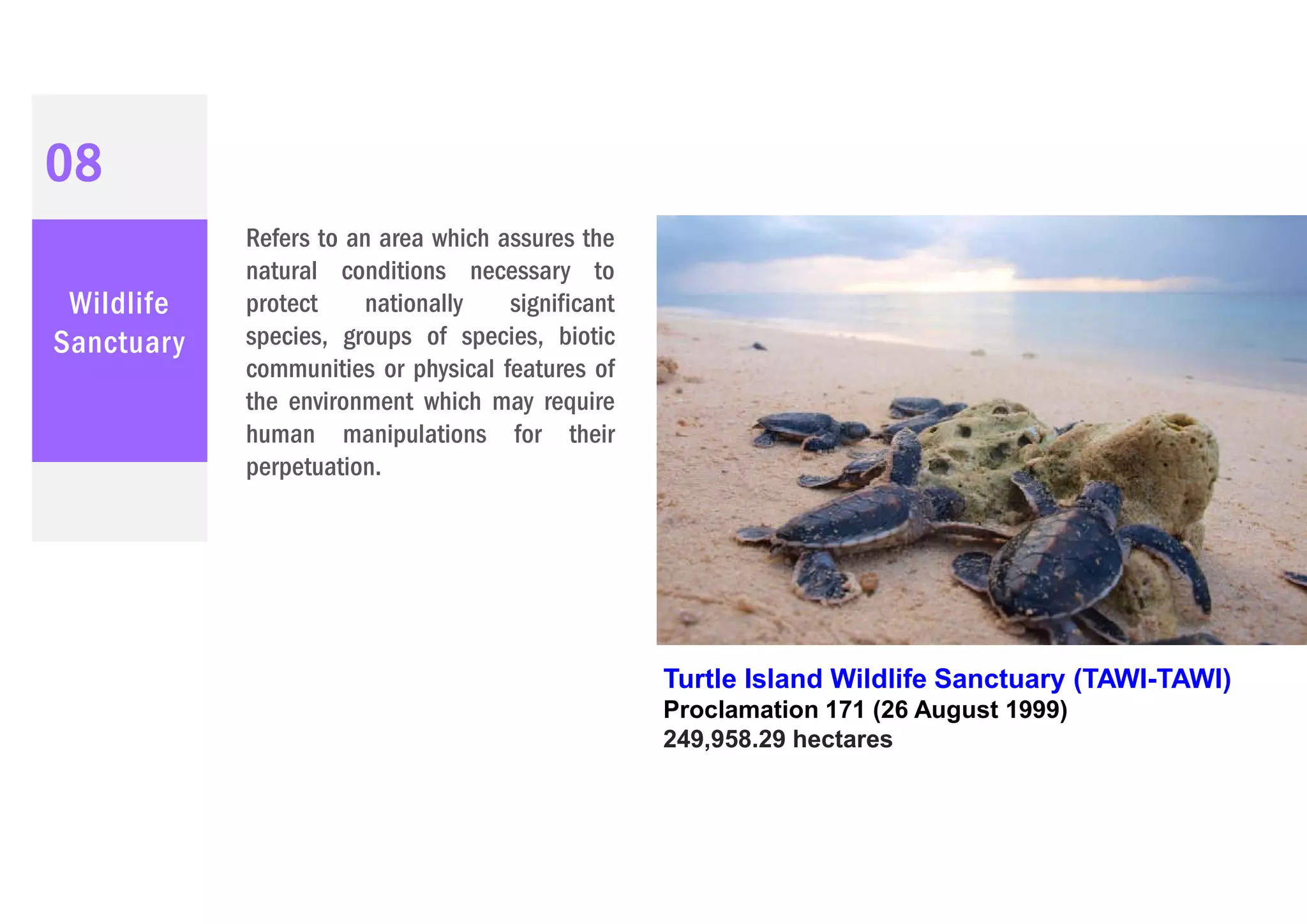 National Integrated Protected Areas System (NIPAS) Act and E (expanded ...