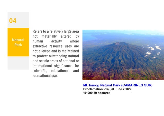 National Integrated Protected Areas System (NIPAS) Act and E (expanded ...