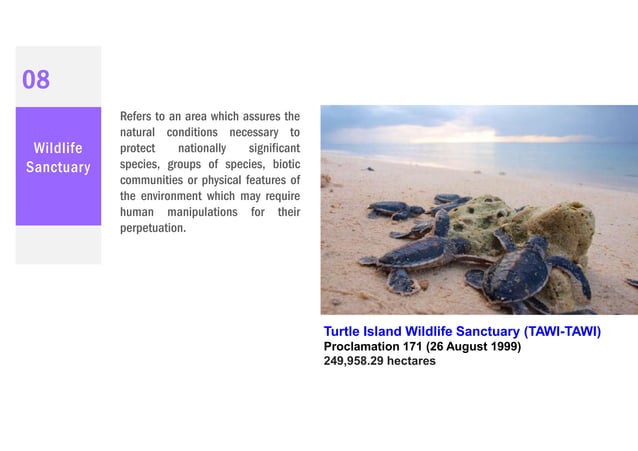 National Integrated Protected Areas System (NIPAS) Act and E (expanded ...