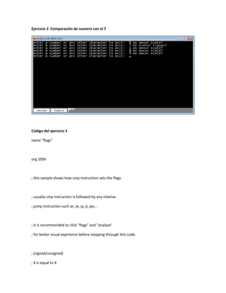 Ensamblador emu 8086 | PDF