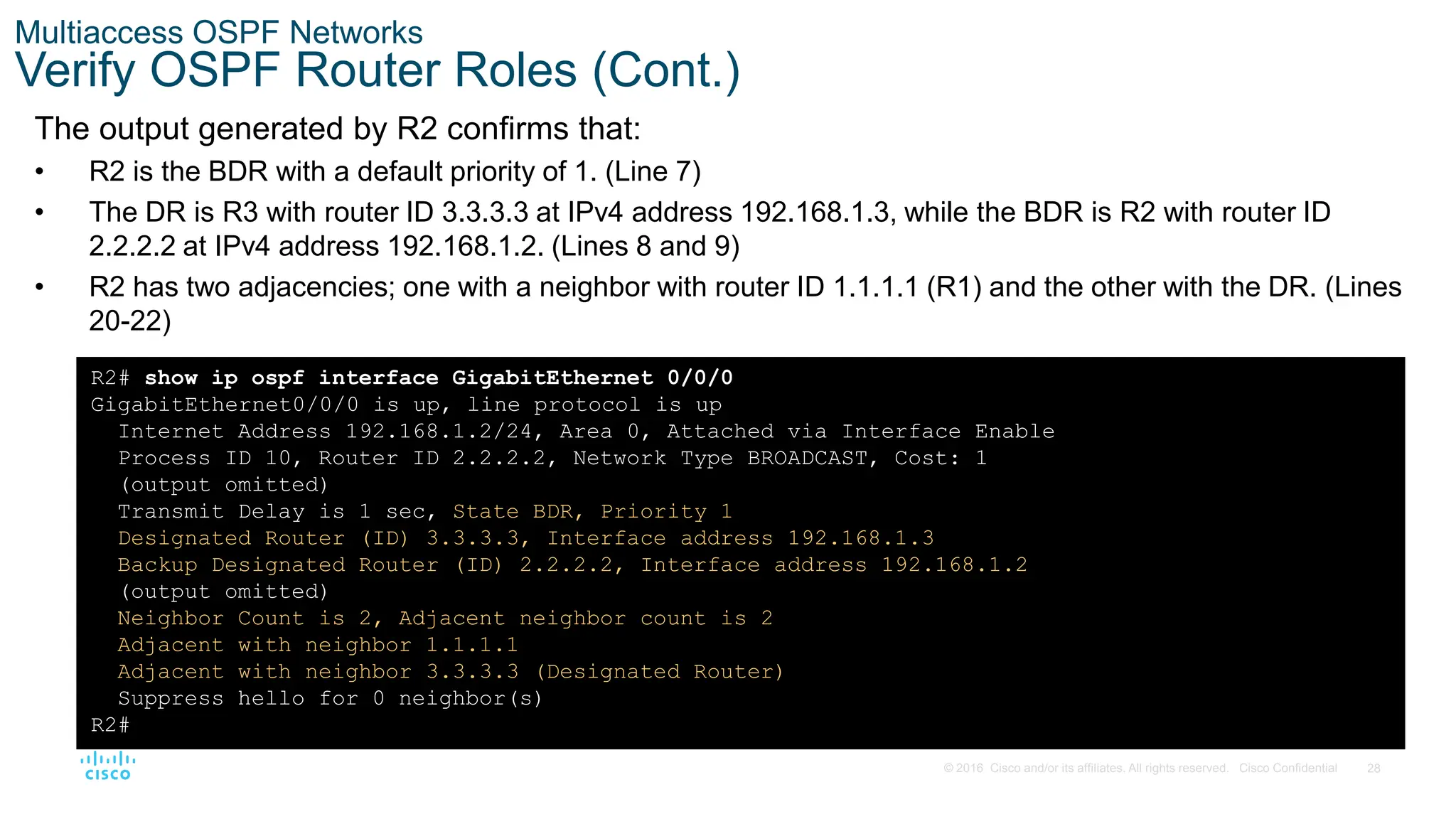ENSA_Module_2 Packet Tracer - Single-Area OSPFv2 Configuration | PPTX | Operating Systems ...