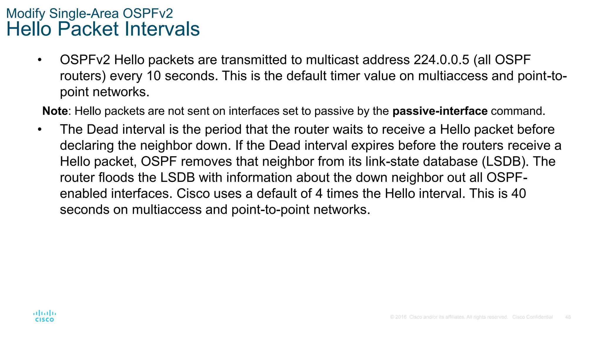 ENSA_Module_2 Packet Tracer - Single-Area OSPFv2 Configuration | PPTX | Operating Systems ...