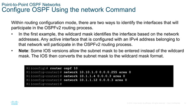 ENSA_Module_2 Packet Tracer - Single-Area OSPFv2 Configuration | PPTX | Operating Systems ...